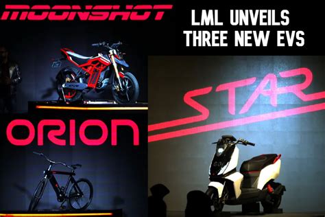 Breaking Lml Makes A Comeback In India With 3 New Evs Bikedekho