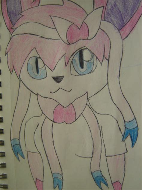 Sylveon Anthro By Eeveelution8 On Deviantart