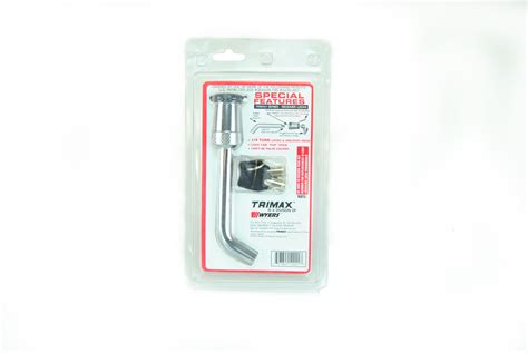 Trimax Receiver Hitch Ball Mount Lock 12 Inch Class Ii Tr125