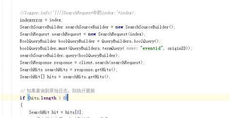 Es查询报错 搜索客，搜索人自己的社区