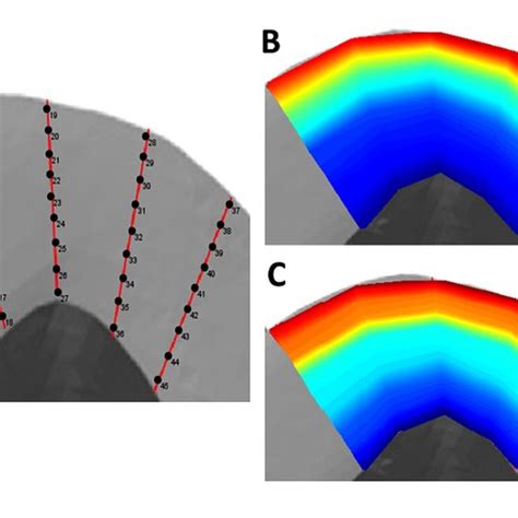 Quasi Static Nanoindentation Results At Cross Section Of Honeybee