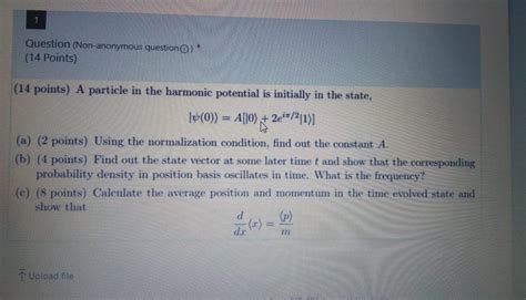 solved question non anonymous question 14 points 14