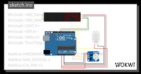 Jam Digital Icikiwir Wokwi Esp32 Stm32 Arduino Simulator