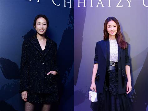 巴黎時裝周／林心如、莫文蔚逆齡比美！ 夏姿刺繡墨蘭花中西融合 Et Fashion Ettoday新聞雲