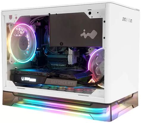 Boitier Mini Tour Mini Itx Inwin A1 Prime Rgb Avec Panneau Vitré Alimentation 750w Blanc à
