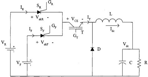 Schematic Of The Test Circuit Used To Characterize The Commutation Of