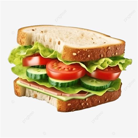 3d 插圖三明治 食物 漢堡包 快速地PNG去背圖片素材免費下載免摳圖設計圖案下載 Pngtree