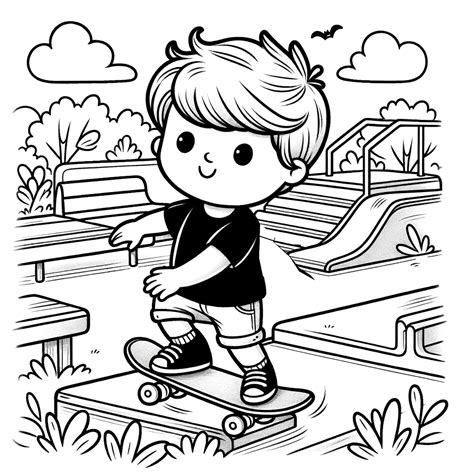 Desenhos Para Colorir De Menino Baixe Grátis Modelos Em Pdf