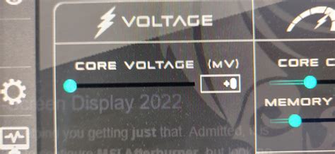Can T Undervolt In Msi Afterburner R Pcmasterrace