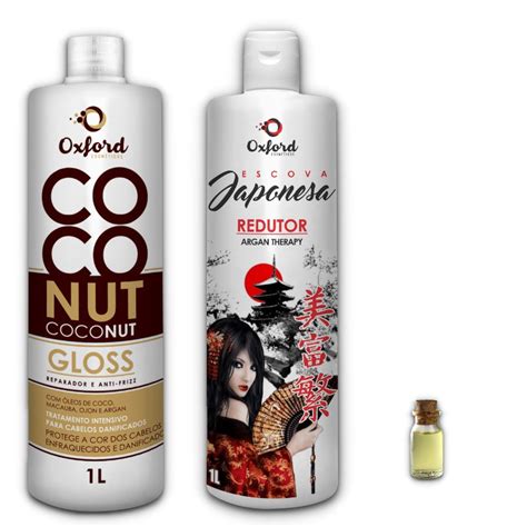 Escova Progressiva Japonesa Profissional Escova Coconut Shopee Brasil