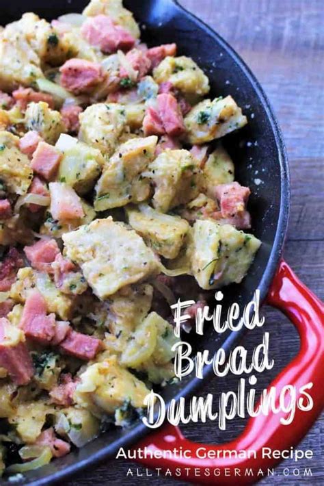 Fried Bread Dumpling Pan All Tastes German