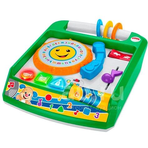 Mattel Fisher-Price Фишер Прайс "Смейся и учись" Музыкальная панель ...