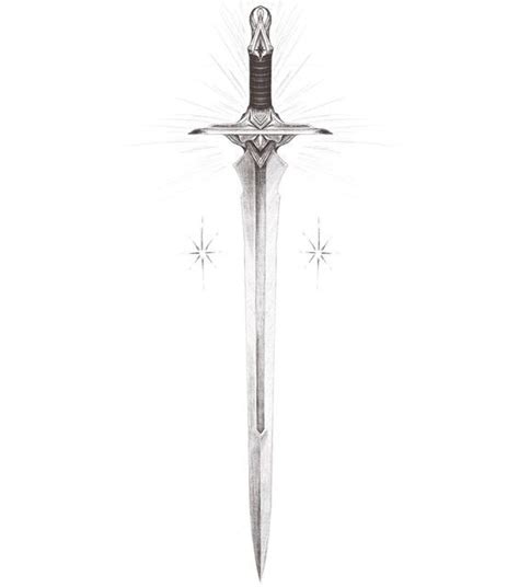 Sword Tattoo Dagger Tattoo Sternum Tattoo Thigh Tattoo Sword
