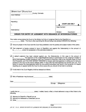 Fillable Online Courts State Co Rules Of Practice For The Eighth