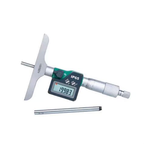 Buy Insize Digital Depth Micrometer 0 150 Mm 3540 B150 Online In India