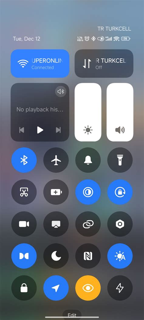 Miui 14 与 Hyperos 控制中心对比 小米