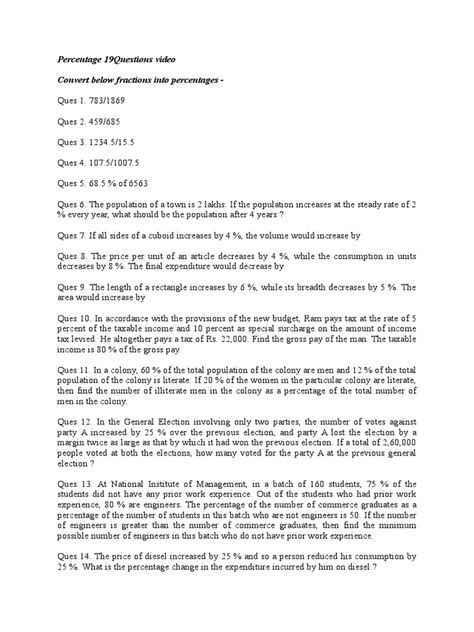 Quantitative Aptitude Questions Pdf Interest Speed