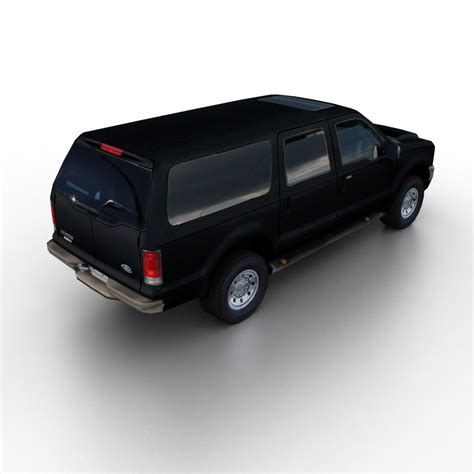 3d Model Excursion Suv
