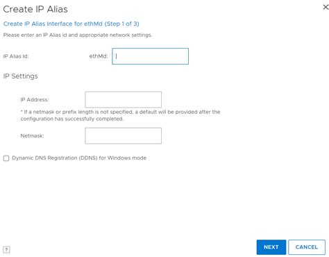 Data Domain Configuring A VLAN And IP Alias With Graphical User