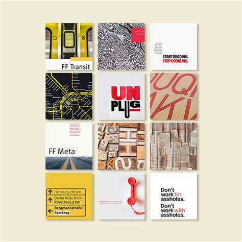 Erik Spiekermann Cards Graphic Design Portfolio