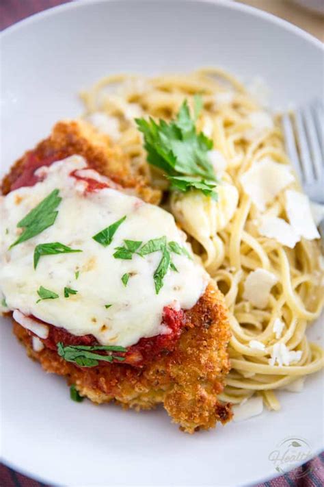 Chicken Parmigiana • The Healthy Foodie