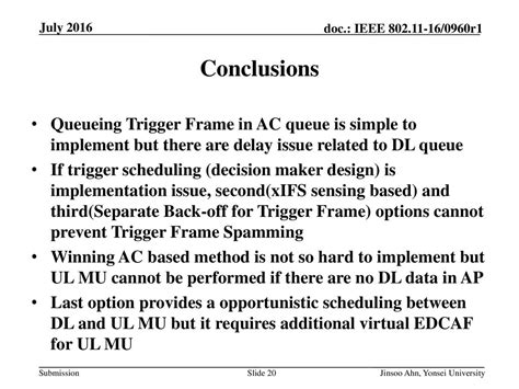 Ap Access Procedure For Ul Mu Operation Ppt Download
