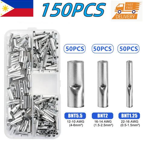 150Pcs Wire Strip Copper Ferrules Set Electrical Cable Crimp Rolled