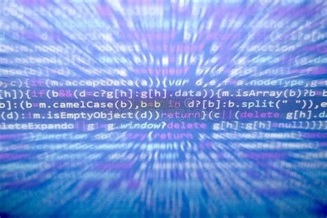 Codice Di Javascript Di Minificated Schermo Dellestratto Di Codice