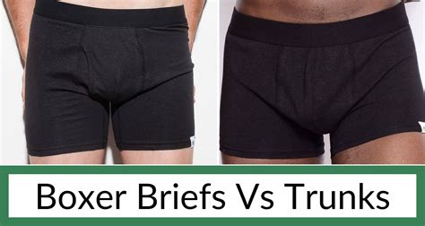 Boxer Briefs Vs Trunks Whats The Difference Boxer Briefs Trunks