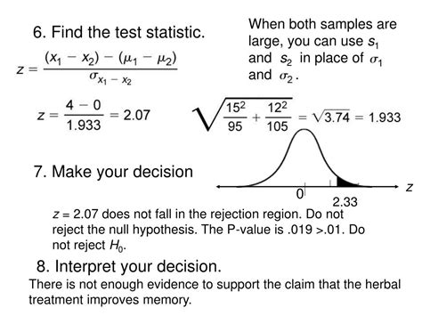 PPT Hypothesis Testing Sample PowerPoint Presentation Free Download ID