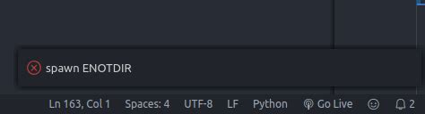 Django Error Spawn ENOTDIR When Selecting Python Interpreter In VS Code Stack Overflow
