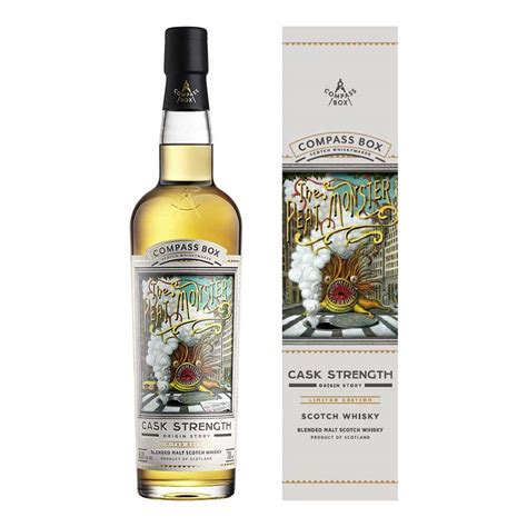 Compass Box The Peat Monster Cask Strength Origin Story 567 Abv