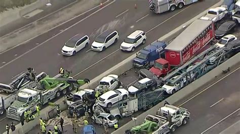 Texas Car Pile Up 2025 Aurora Bernita