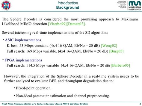Real Time Implementation Of Sphere Decoder Based Mimo Wireless System