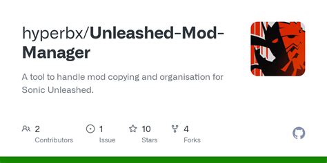 GitHub Hyperbx Unleashed Mod Manager A Tool To Handle Mod Copying