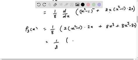 Solved Starting From The Rodrigues Formula Derive The Orthonormality
