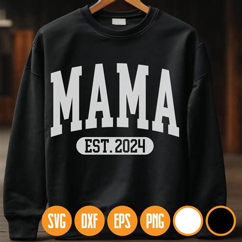 Mama Est 2024 Svg Mama Est 2024 Png Etsy