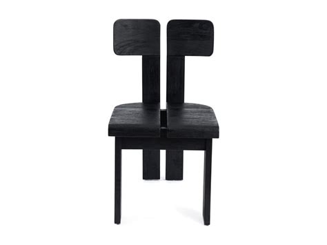 La Sedia Da Pranzo Sama Sama Nera