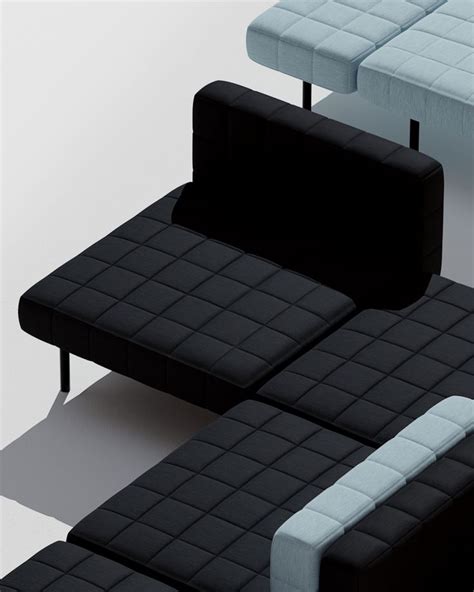 Voxel Modular Sofa By Bjarke Ingels Group With Common Seating