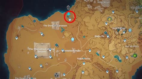 How To Get To The Desert Of Hadramaveth In Genshin Impact Prima Games