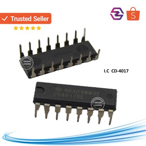 Jual Ic Ic Ic Cd4017 Cd 4017 Shopee Indonesia