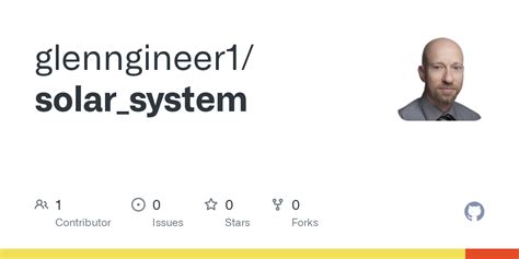 GitHub Glenngineer1 Solar System