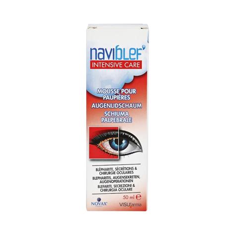 Naviblef Intensive Care Foam For The Eyelids 50ml Eye Care
