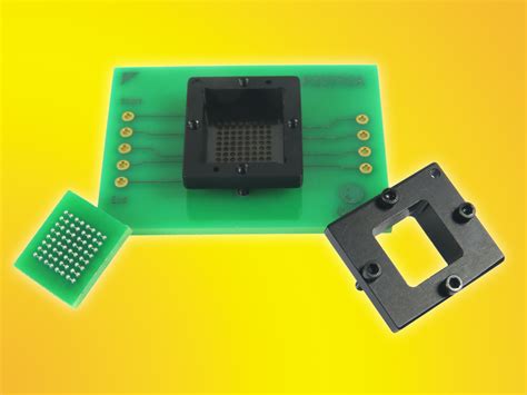 Ironwood Electronics Announces GHz Bandwidth Epoxy Mount Socket Electronics