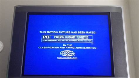 Mpaa Pg Rating Screen 1982 Youtube