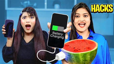 We Tested Viral Life Hacks For 24 Hours Challenge Shocking 😱