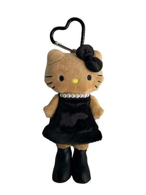 海肯商行・正版日貨 Hello Kitty 爆款黑肉平成辣妹長腿系列 Kitty 黑色 粉色 豹紋