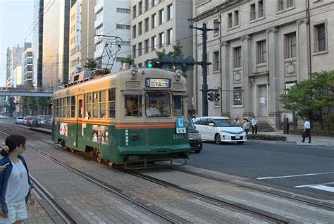広島電鉄1911号中電前袋町