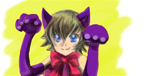 猫耳 デジカラー練習中：猫娘 りんごのイラスト Pixiv