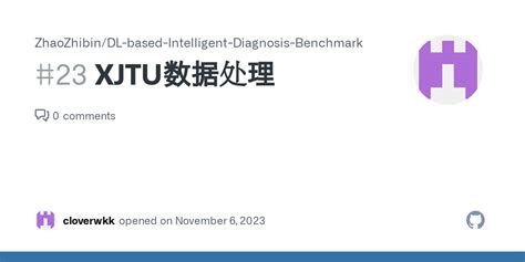 XJTU数据处理 Issue ZhaoZhibin DL based Intelligent Diagnosis Benchmark GitHub
